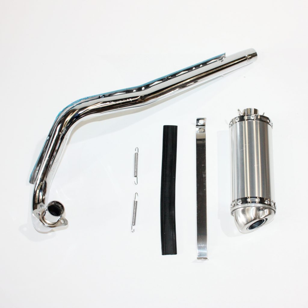 Bigbore Exhaust Pipe + 32mm Muffler System 150cc 160cc PIT PRO Trail ...