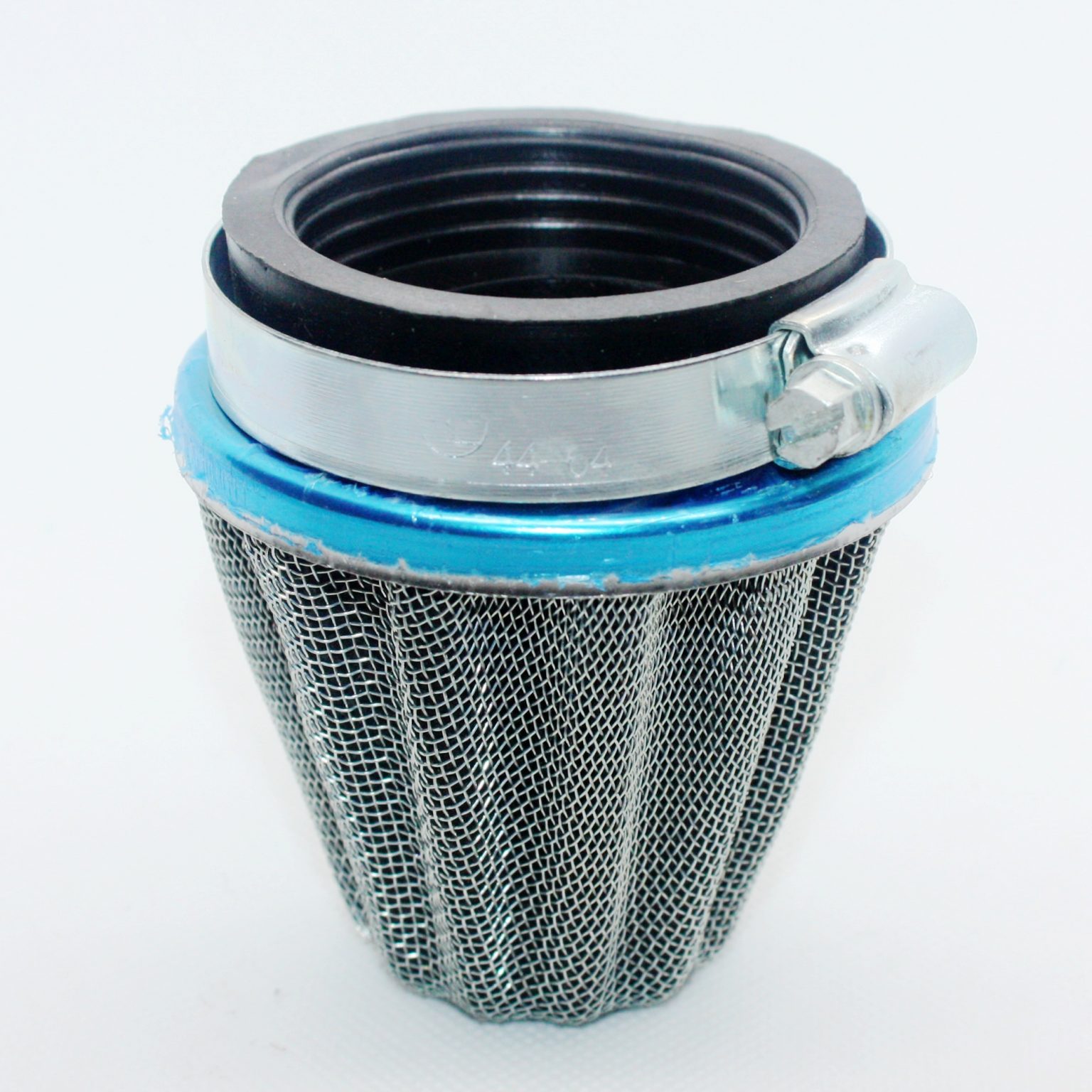 48mm Steel Chrome Pod Air Filter Cleaner PIT PRO Quad Dirt Bike ATV ...
