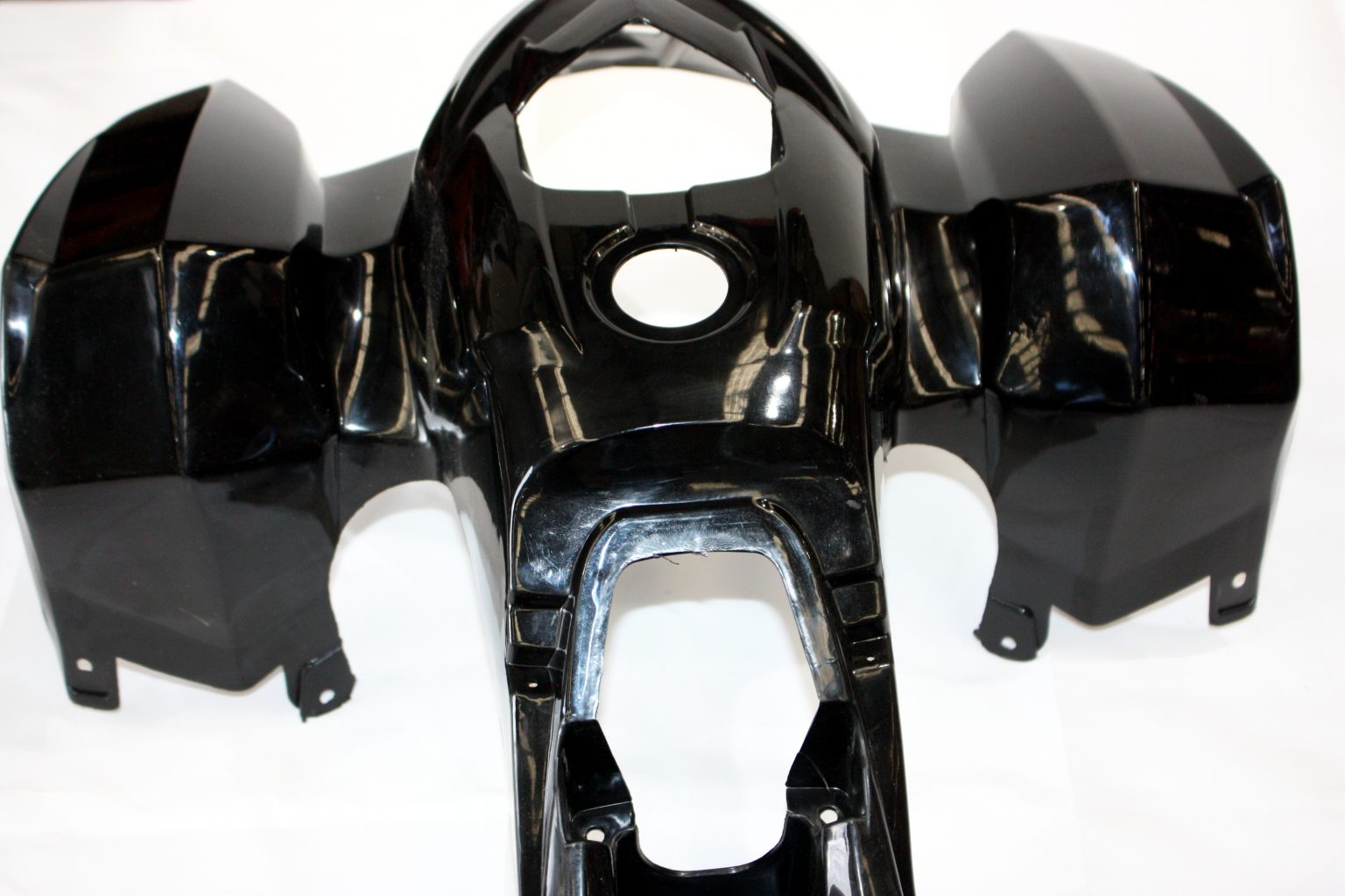 BLACK Plastics Fairing Fender Guards Cover Kit 110cc 125cc Quad Dirt ...