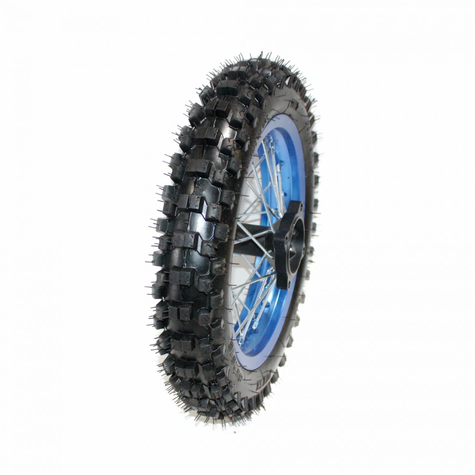 BLUE 12mm Axle 3.00 - 12 12" Inch Rear Wheel Rim Tyre Tire PIT PRO Dirt ...
