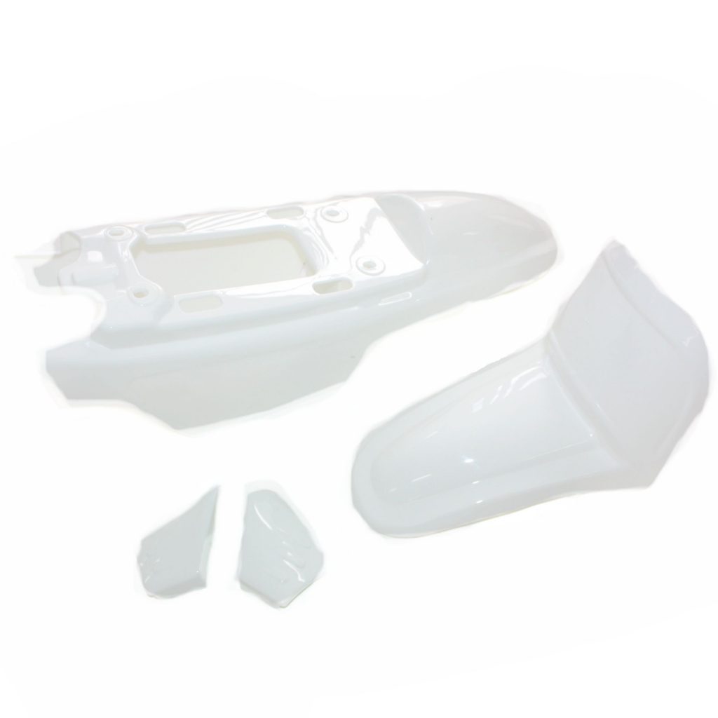 WHITE Plastic Fender Kit Body Cover Fairing Yamaha PW50 PY50 PEEWEE 50 ...