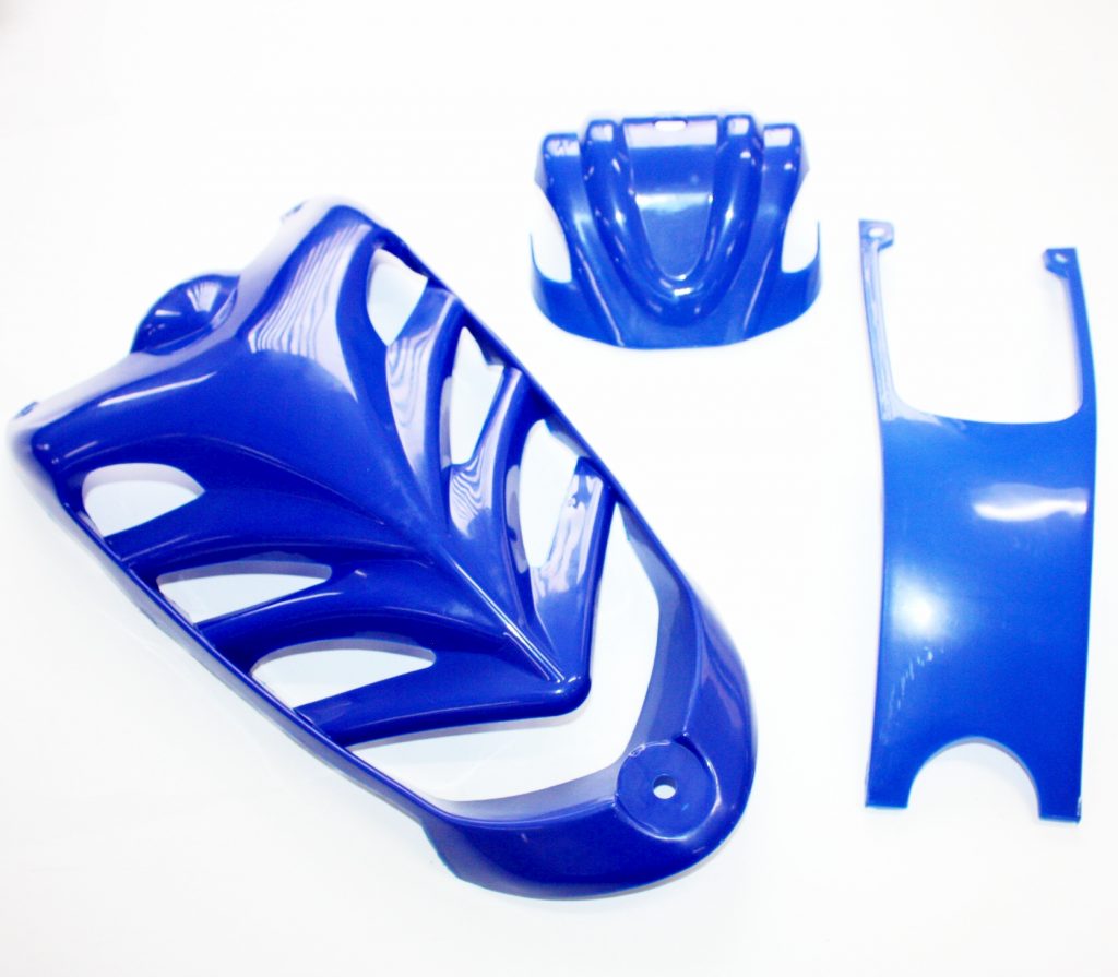 BLUE Plastics Fairing Fenders Cover Guard Kit 250cc Dinosaur Quad Dirt ...