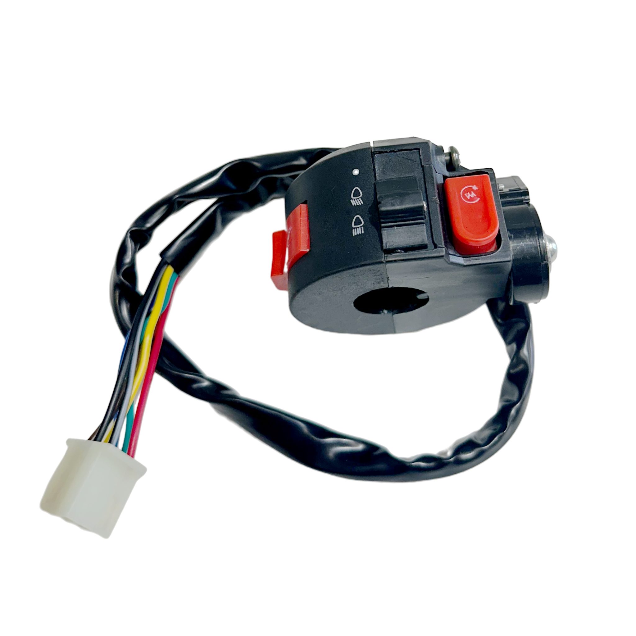Kill Start Light Switch Button Housing Choke Lever 110cc PIT Quad Dirt ...