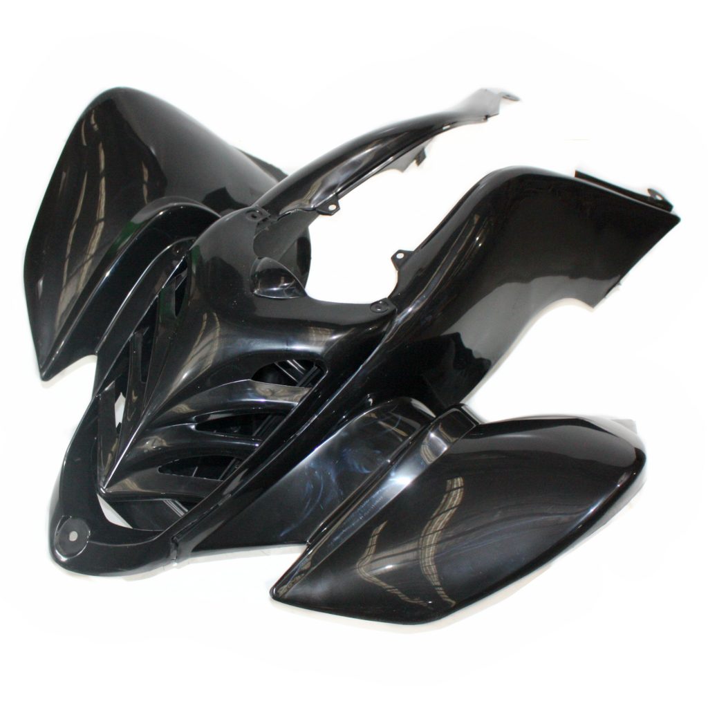 WHITE Plastics Fairing Fenders Cover Guard Kit 250cc Dinosaur Quad Dirt ...