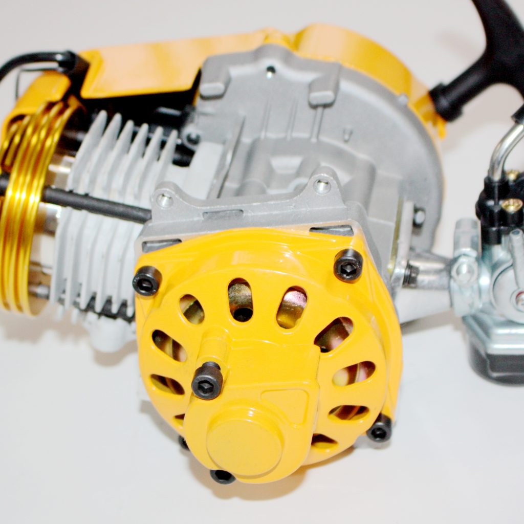 Performance Racing GOLD 49cc 2 stroke Engine Motor Min Pocket Quad Dirt ...