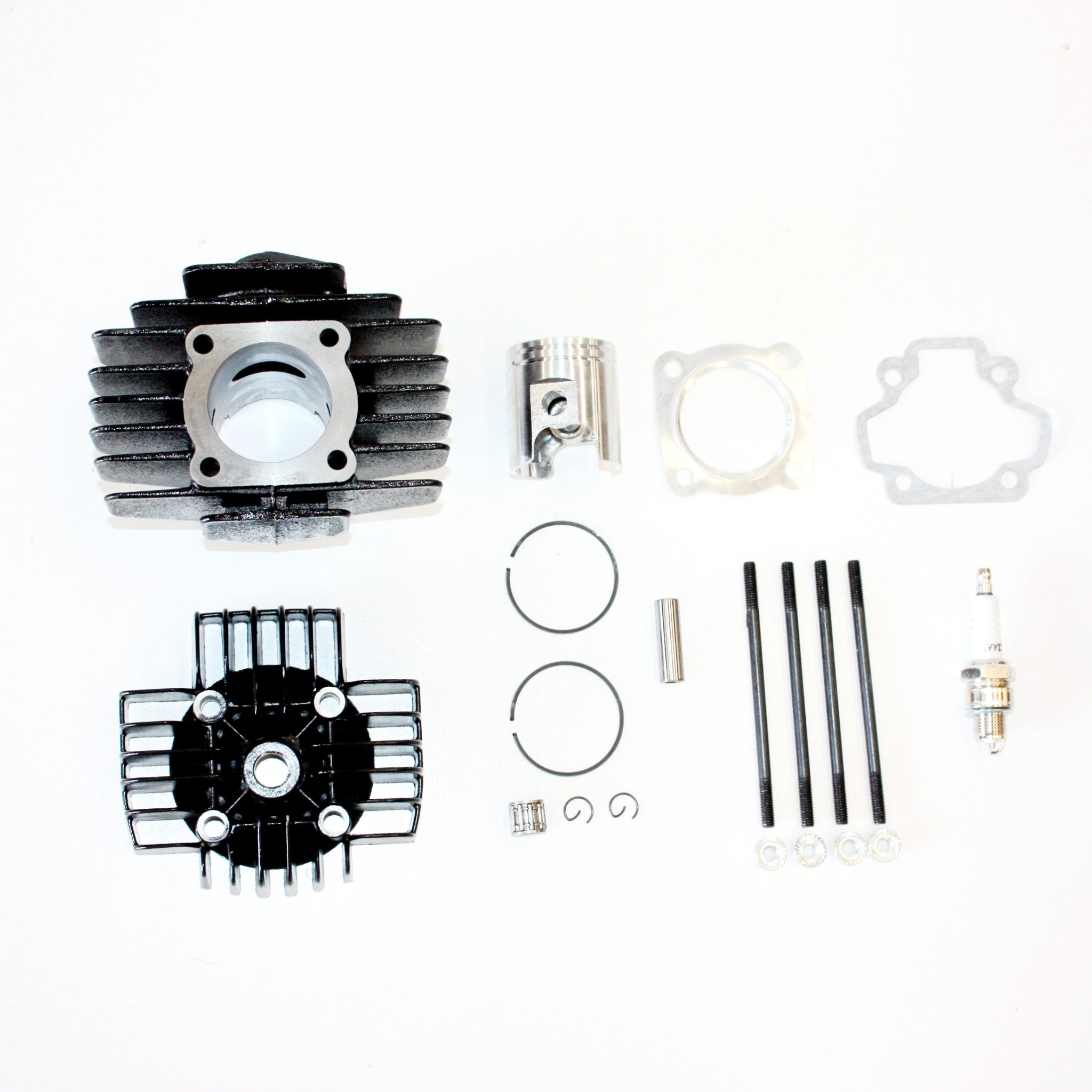 Engine Head 44mm Rebuild Big Bore Barrel Piston Kit YAMAHA PW50 PW60 ...