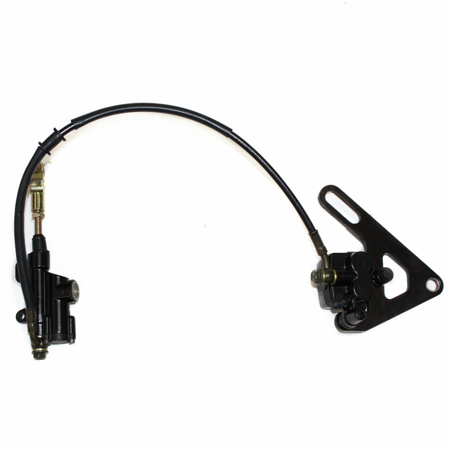 Hydraulic Rear Disc Brake Caliper System + Pad 110 125cc 140cc PIT PRO ...