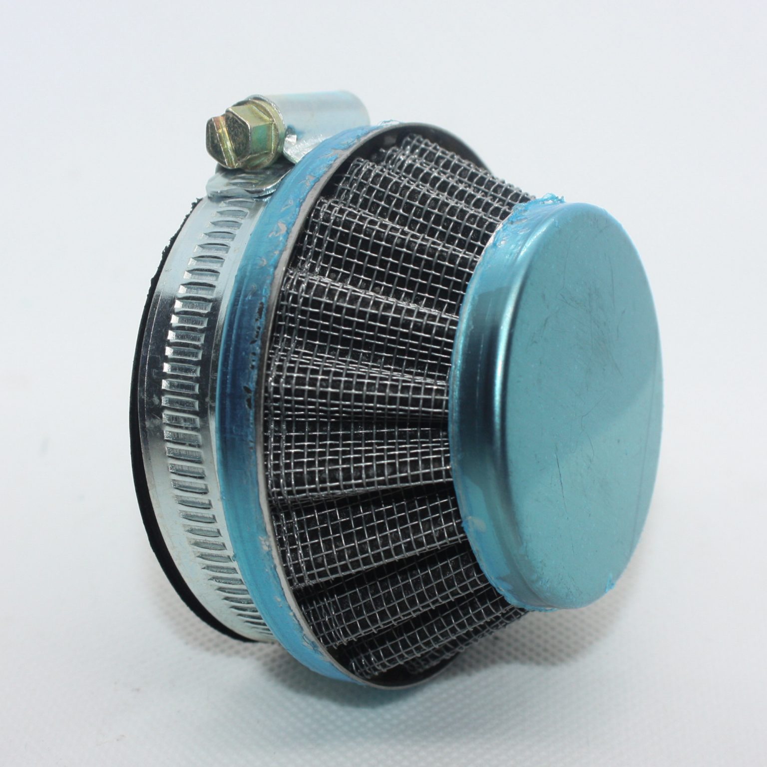 54mm Steel Pod Air Filter Cleaner 47cc 49cc Pocket Rocket PIT QUAD DIRT ...