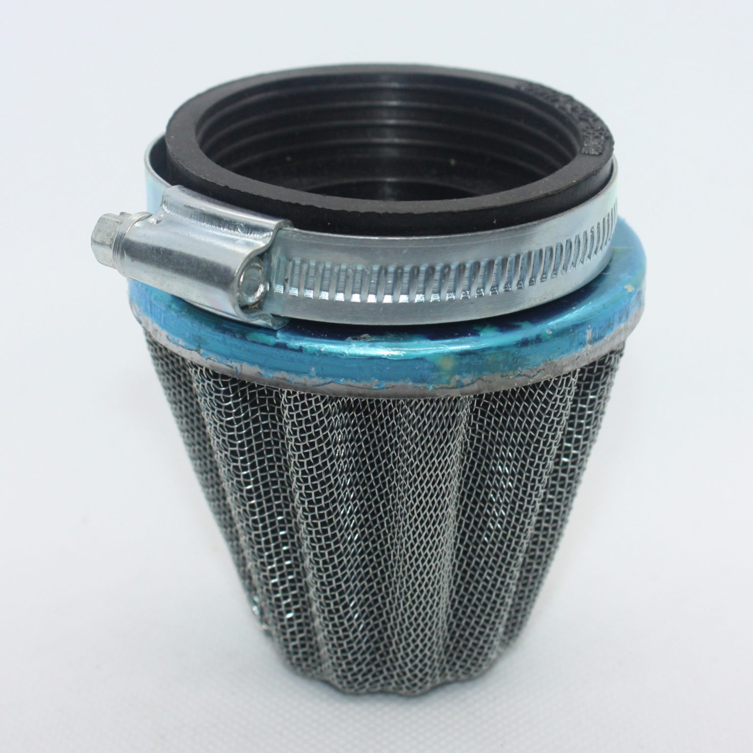 54mm Steel Chrome Pod Air Filter Cleaner PIT Trail Quad Dirt Bike ATV ...