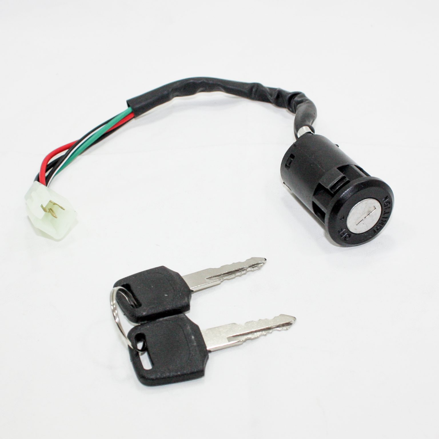 4 Wire Ignition Key Barrel Switch 50cc 110cc 125cc 250cc PIT Quad Dirt ...