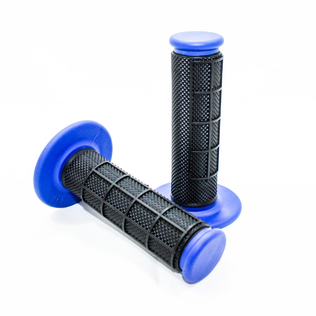 BLUE Soft 24mm 22mm Handle Bar Hand Grips 110cc 125cc 140cc PIT Trail ...