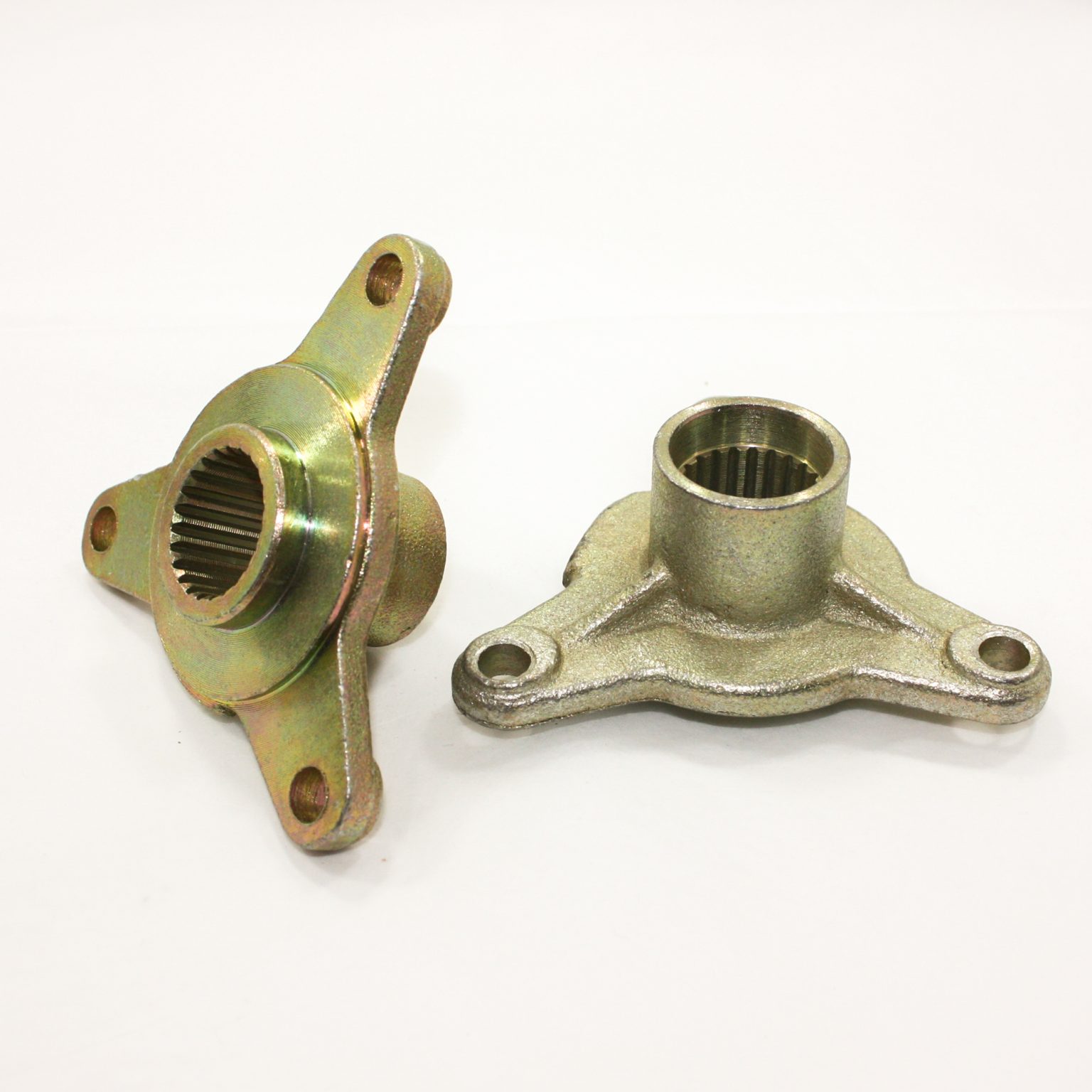 2X 3 Stud 23 Tooth Spline Wheel Rear Axle Hub 125 110cc Quad Dirt Bike ...