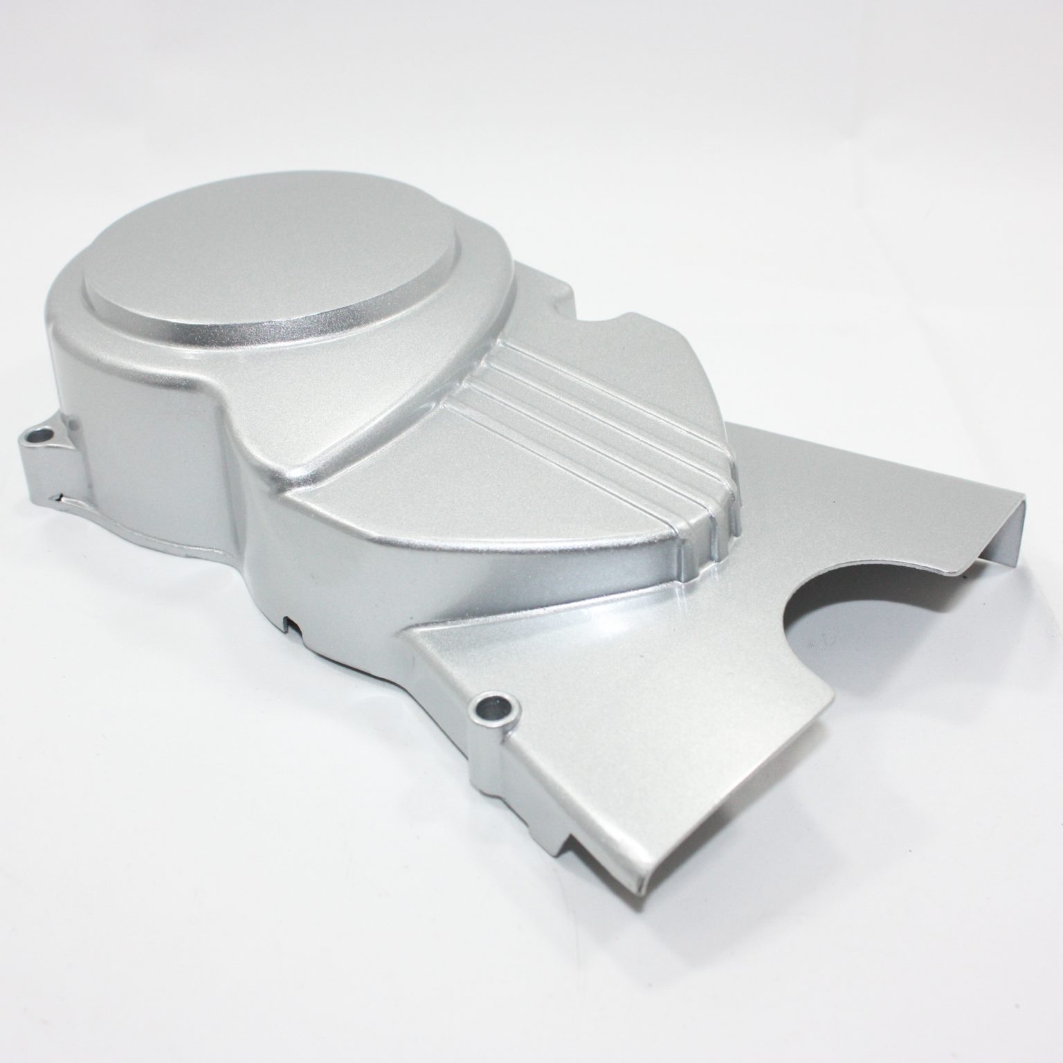 SILVER Engine Chain Sprocket Magneto Cover Casing Case 125cc 140cc PIT ...