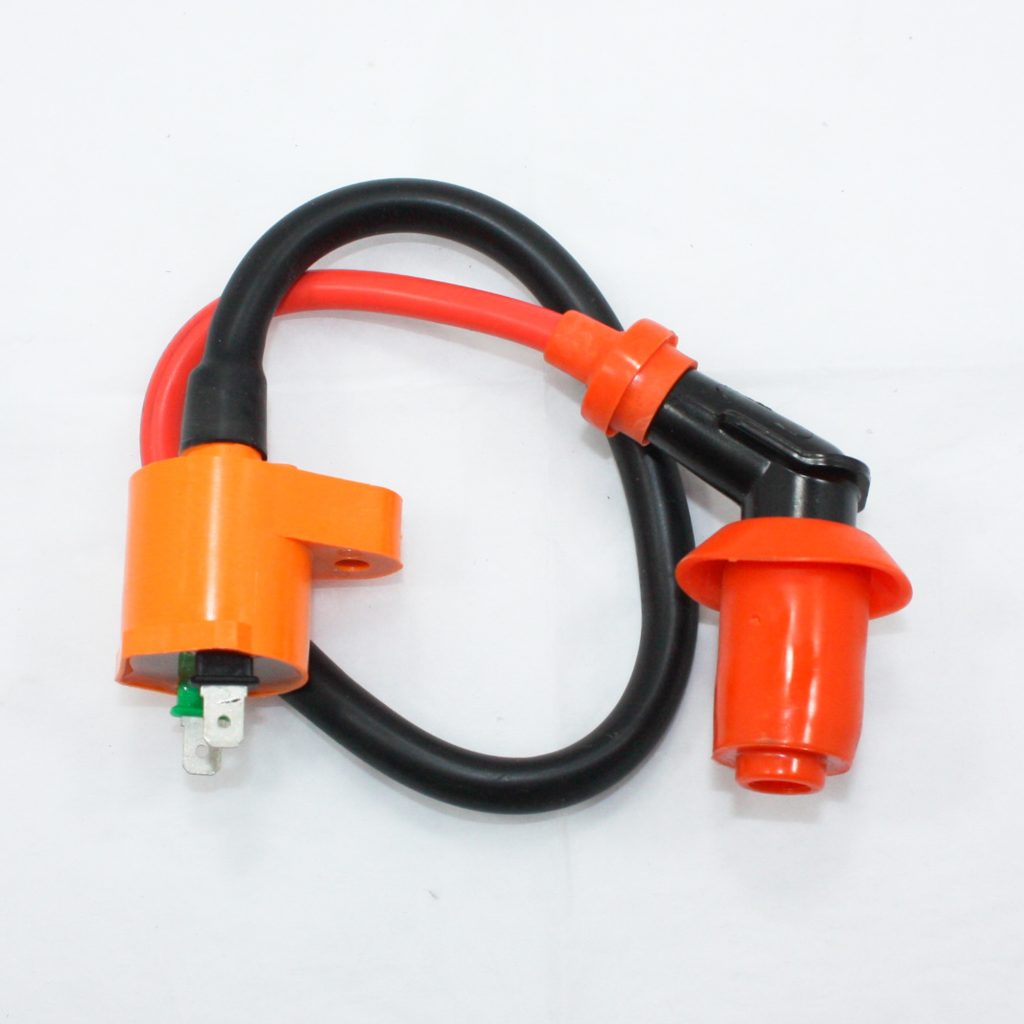 Racing HP Ignition Coil Spark Plug Lead GY6 125cc 150cc Quad Dirt Bike ...