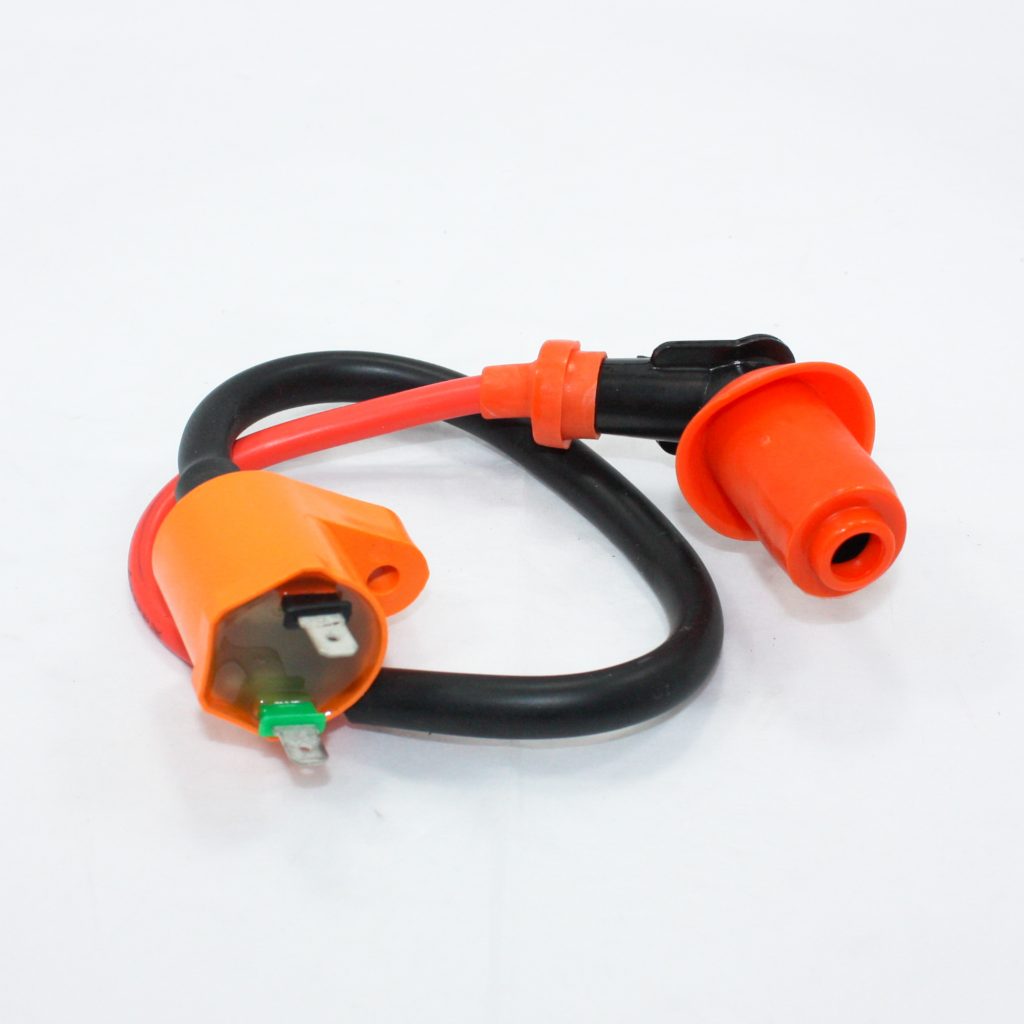 Racing HP Ignition Coil Spark Plug Lead GY6 125cc 150cc Quad Dirt Bike ...