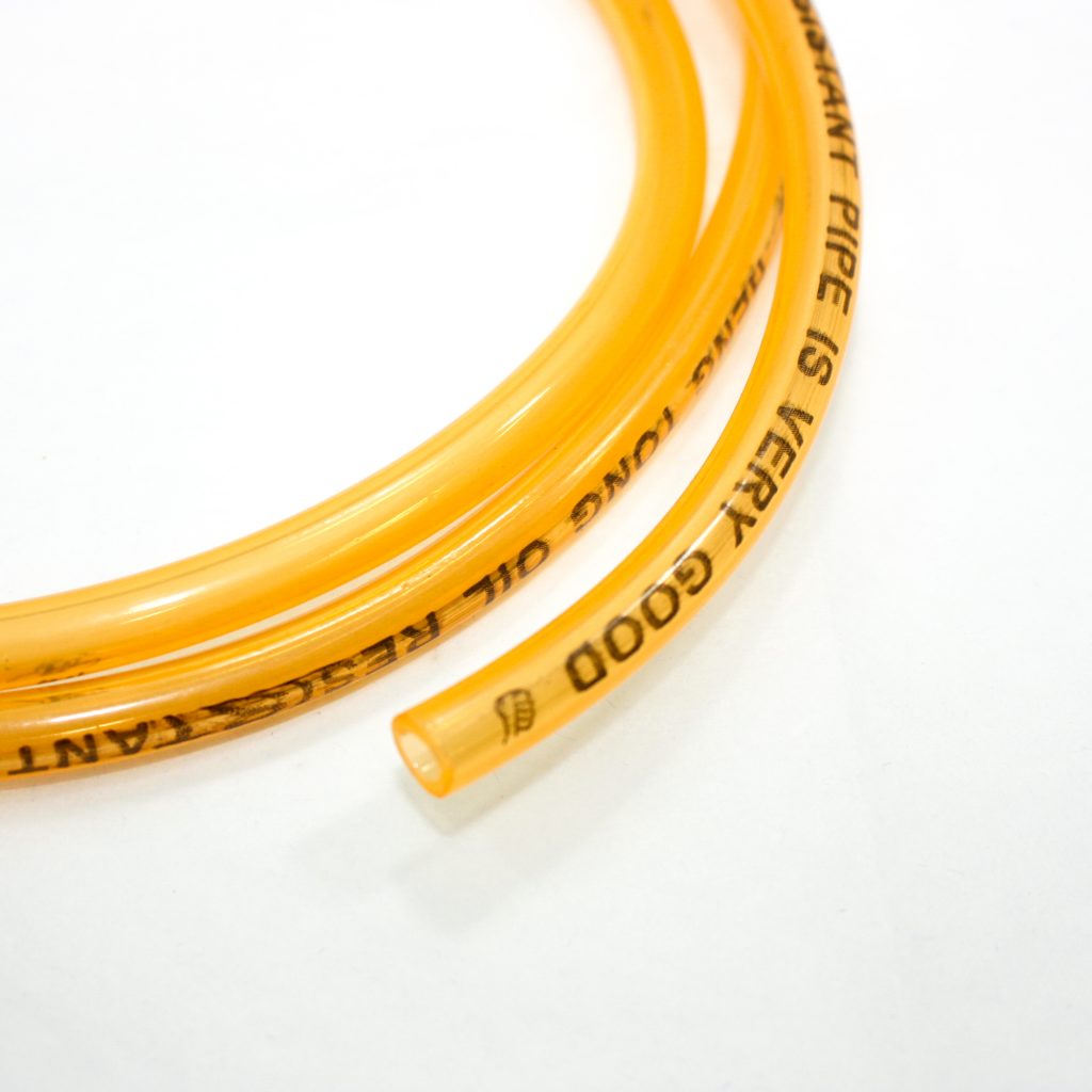 CLEAR ORANGE 5 Meters 5mm ID Fuel Petrol Line Hose PIT Quad Dirt Bike ...