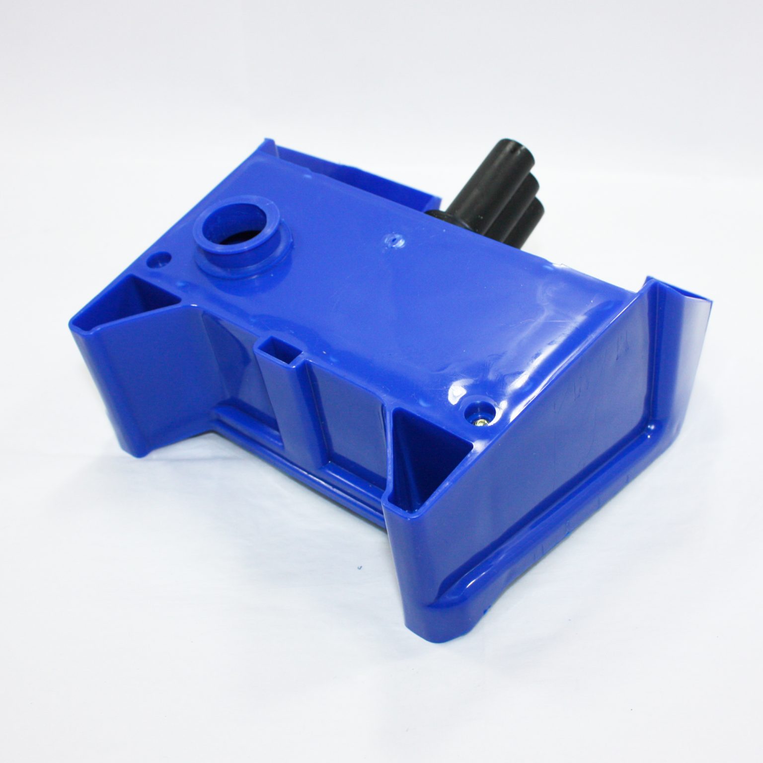 BLUE 32mm Air Filter Cleaner Box YAMAHA PY80 PW80 PEEWEE 80 PIT TRAIL ...