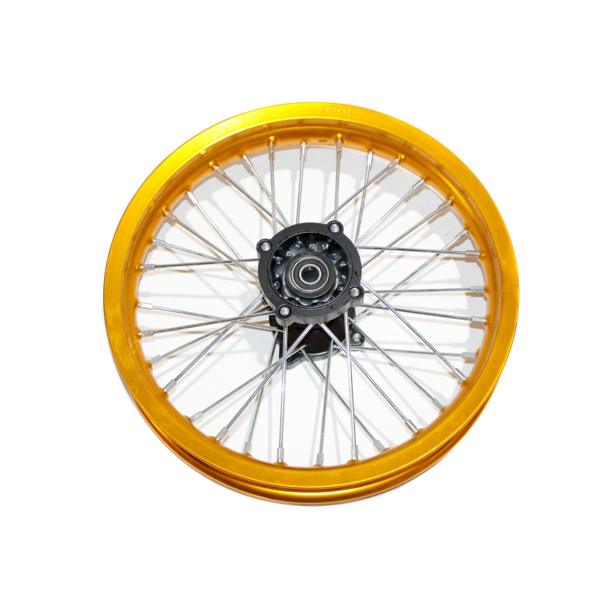 GOLD 90/100 - 14 14" Inch Alloy Rear Wheel Rim PIT PRO Trail Bigfoot ...