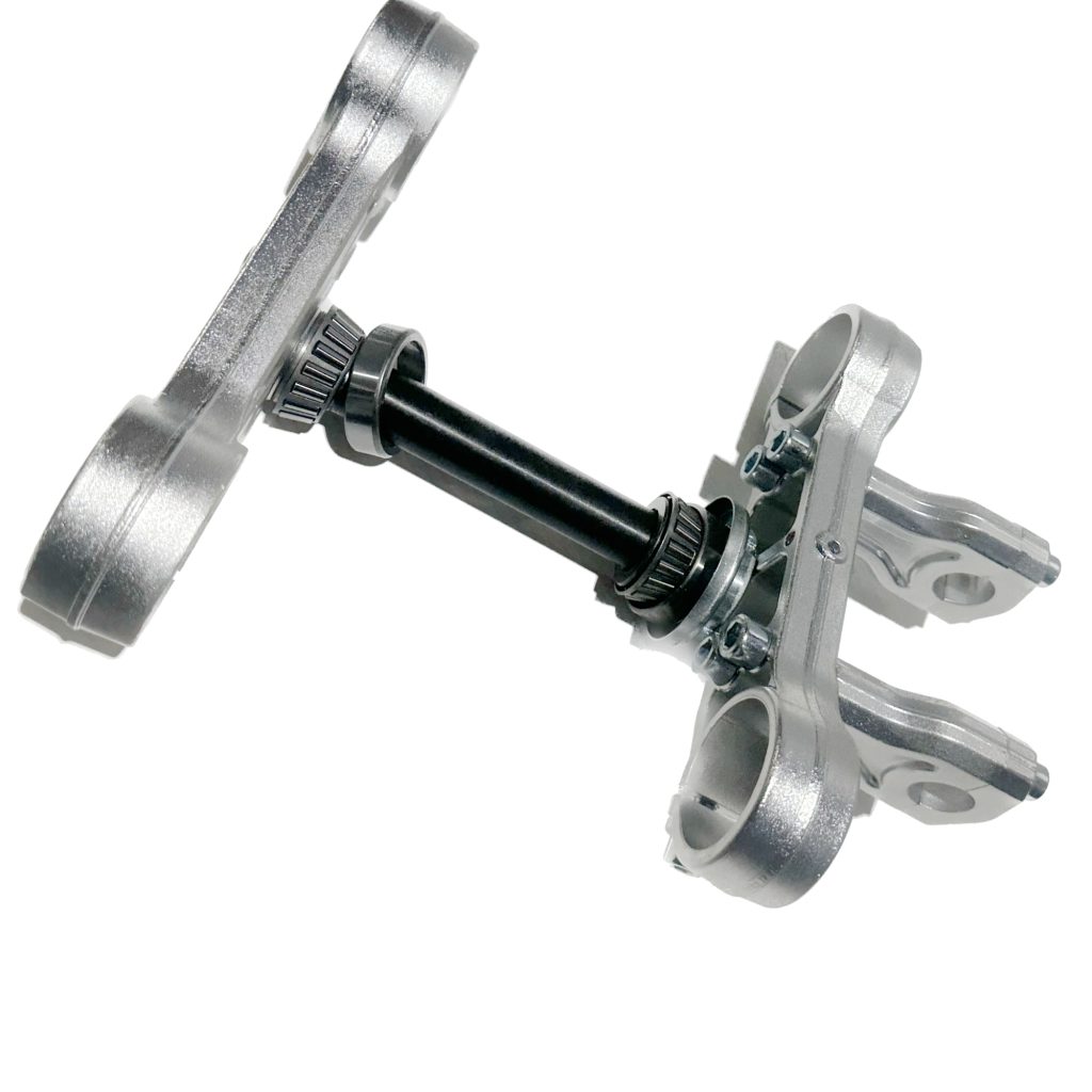 Heavy Duty Fork Triple Tree Clamps Stem Bar Riser 150cc 160cc PIT PRO ...