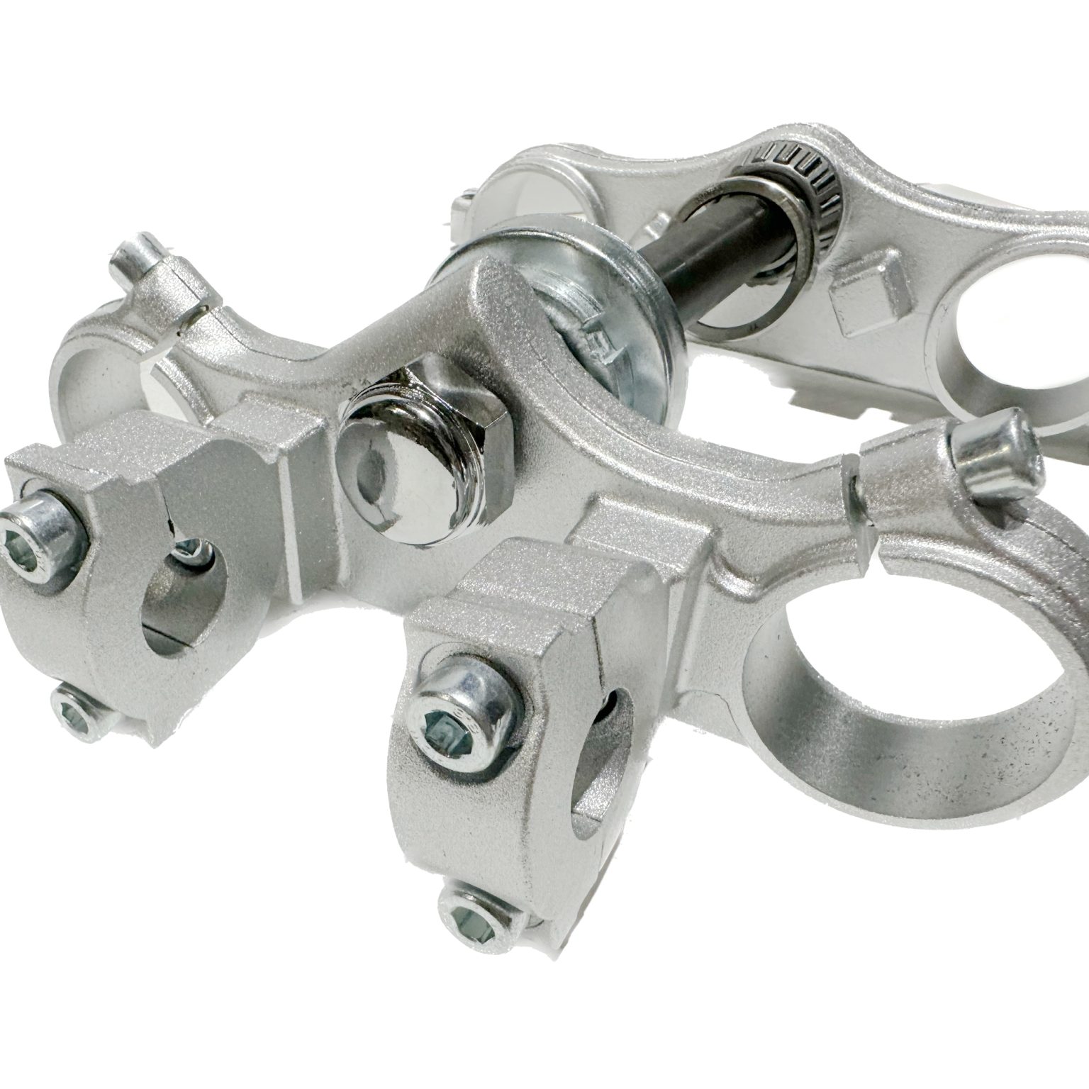 Heavy Duty Fork Triple Tree Clamps Stem Bar Riser 125cc 140cc PIT PRO ...