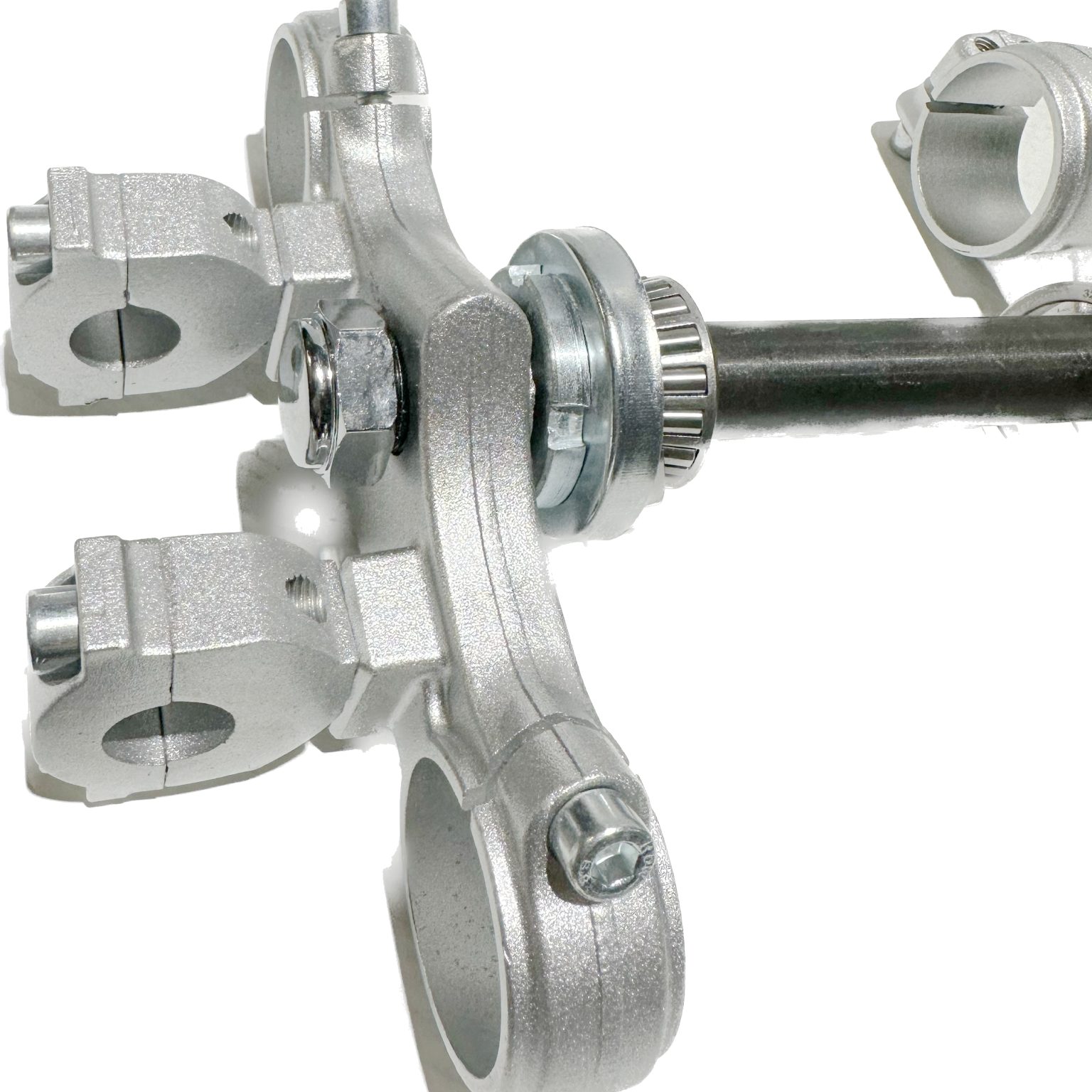 Heavy Duty Fork Triple Tree Clamps Stem Bar Riser 125cc 140cc PIT PRO ...