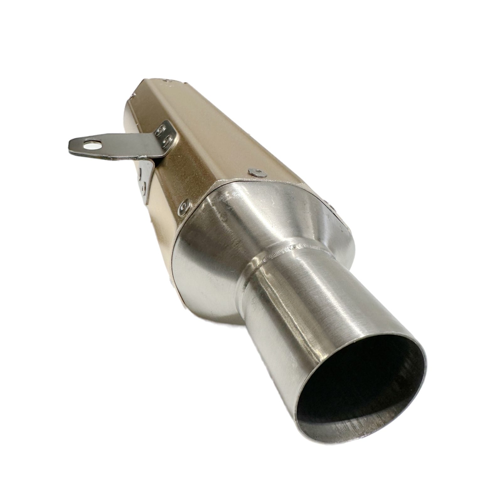Alloy Gold Exhaust Muffler 200cc 250cc 300cc PIT Trail Dirt MX Bike | Blygo