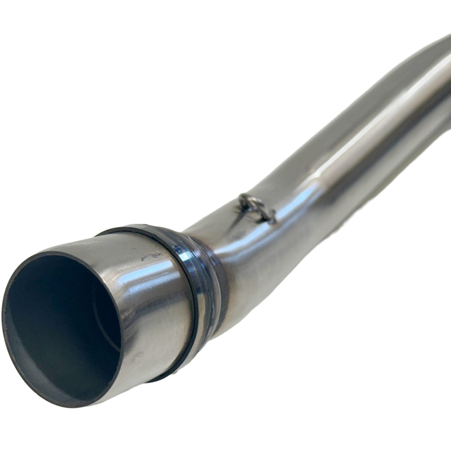 Stainless Steel Exhaust Pipe + Muffler 250cc 300cc PIT Trail Quad Dirt ...
