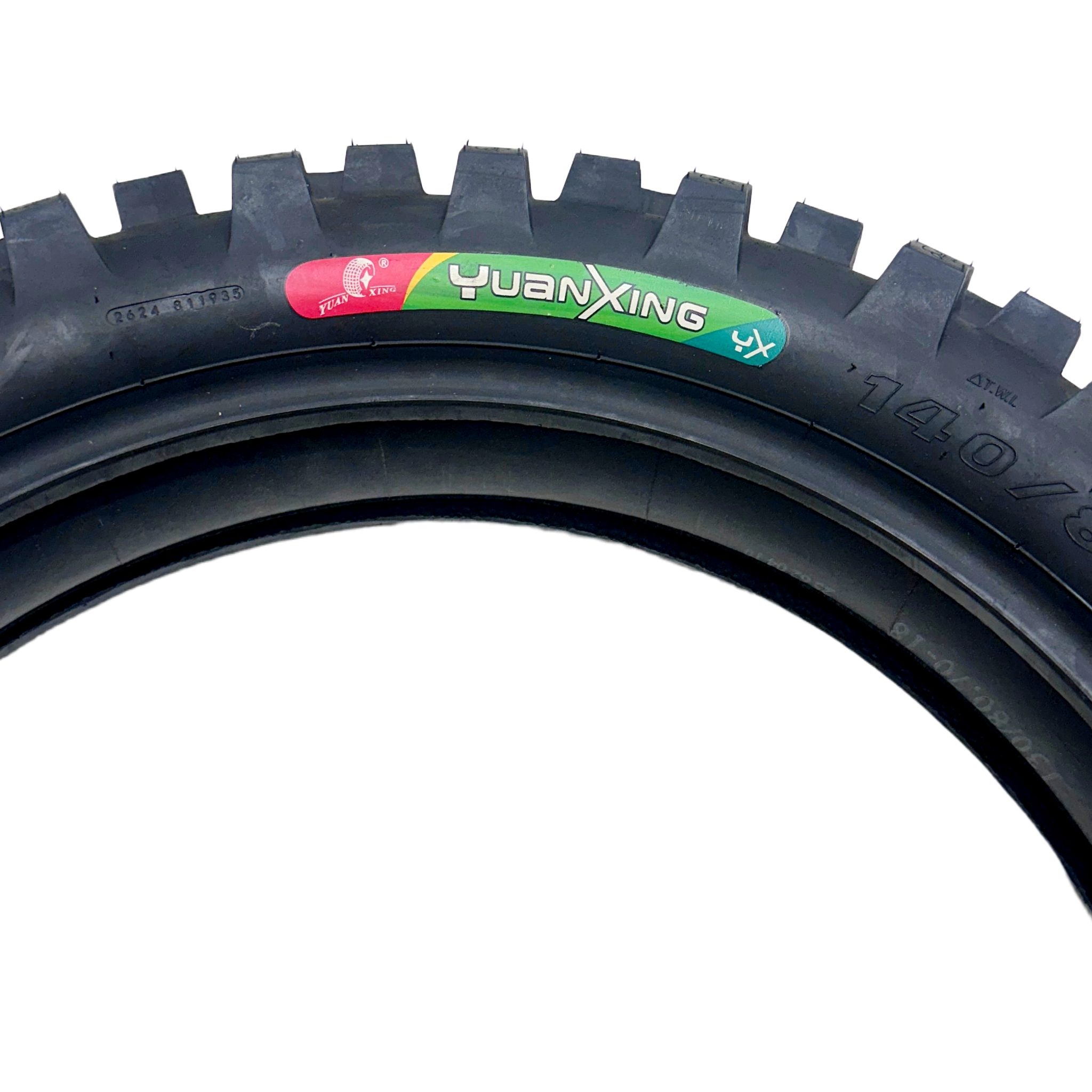 140/80 - 18 Inch Heavy Duty Rear Knobby Tyre Tire PIT PRO Trail Dirt MX ...