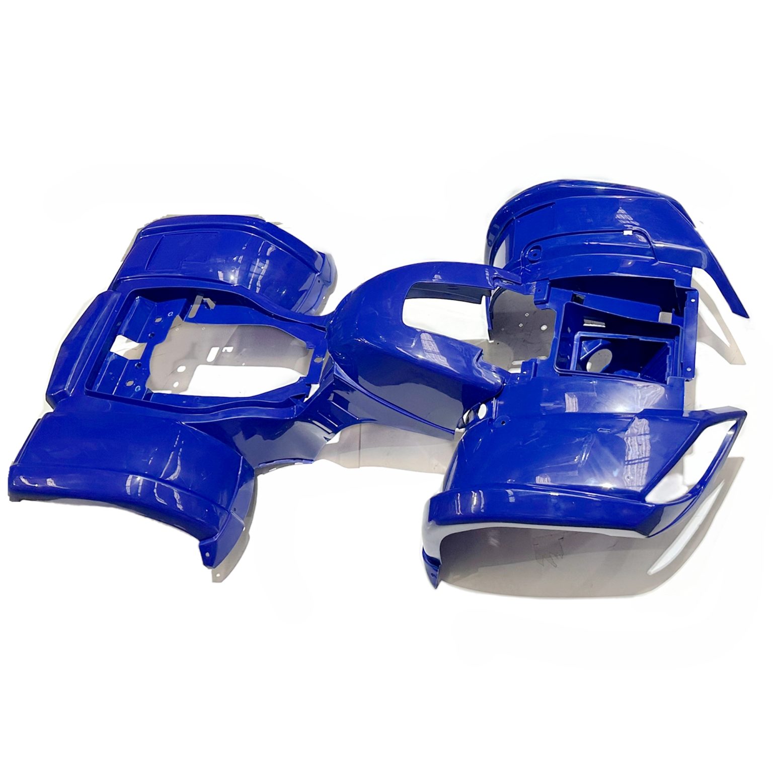 BLUE Plastic Fairing Fender Guard Cover Kit 250cc 300cc Farm Quad Dirt ...
