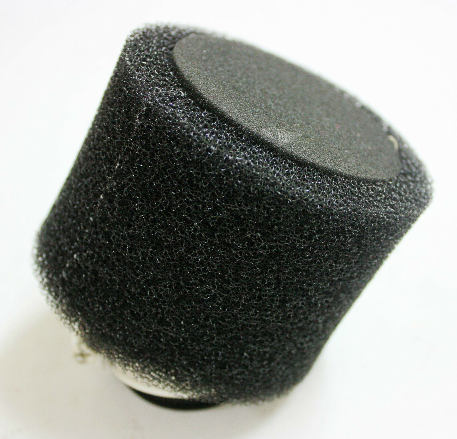 BLACK 45mm Bent Angled Foam Pod Air Filter PIT PRO Quad Dirt Bike ATV ...