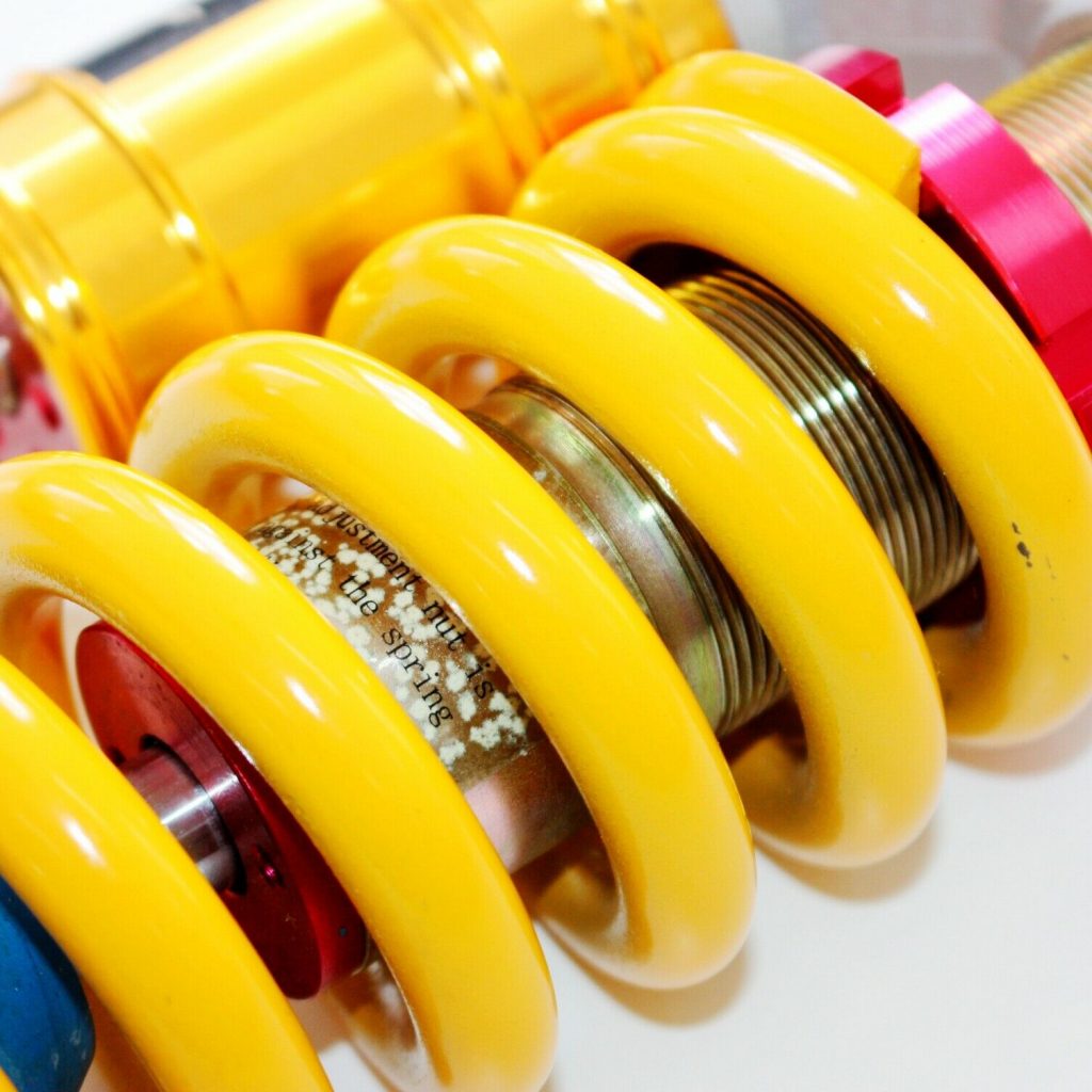 YELLOW 270mm Rear Back Shock Absorber Shocker Suspension PIT PRO DIRT ...