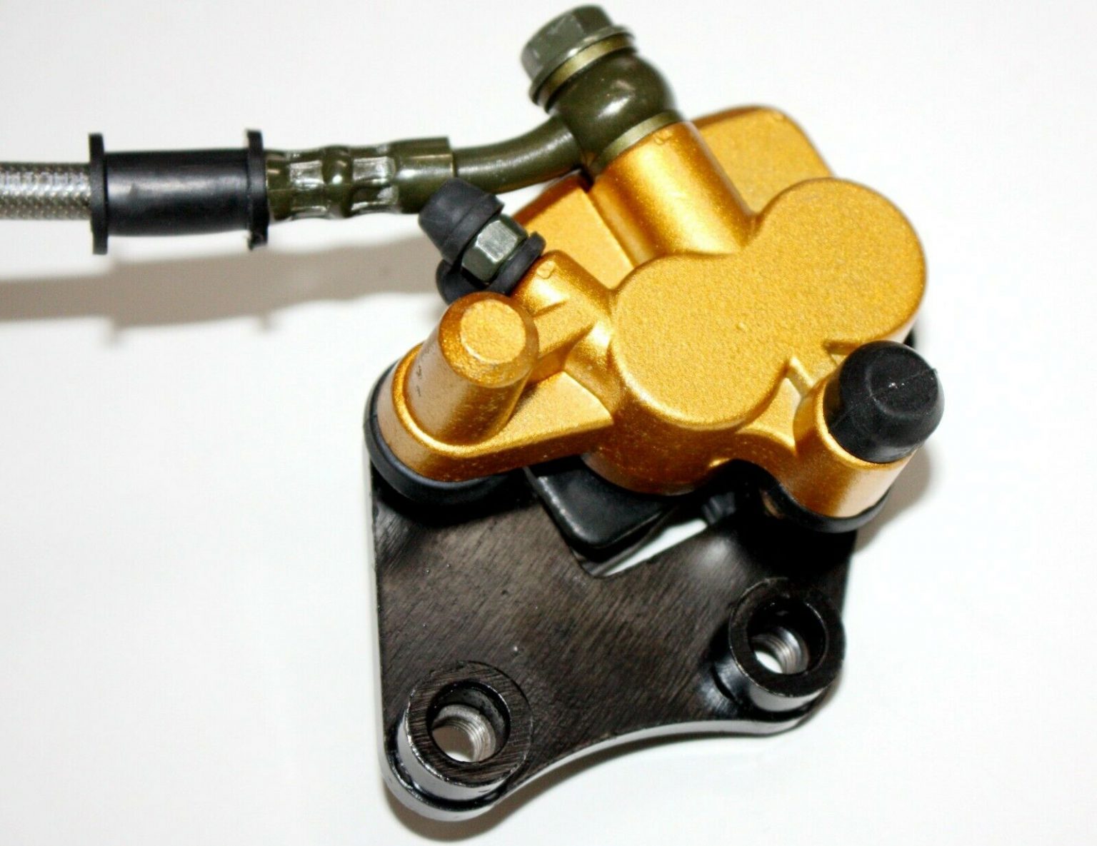 Hydraulic Front Disc Brake Caliper System Pads 90 110cc 125cc PIT PRO ...