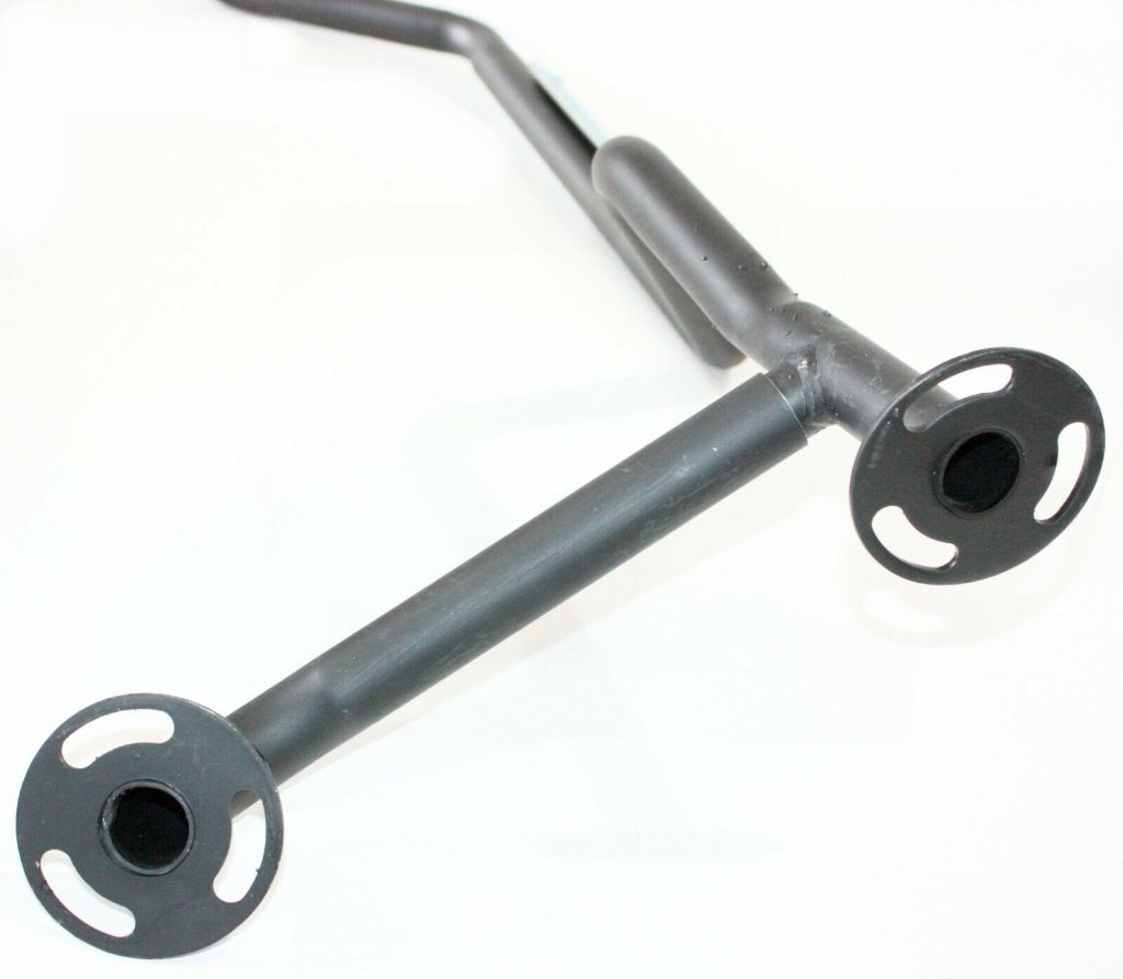 Twin Exhaust Pipe BLUE Alloy Mufflers GY6 150cc Bull Style Farm Quad ...