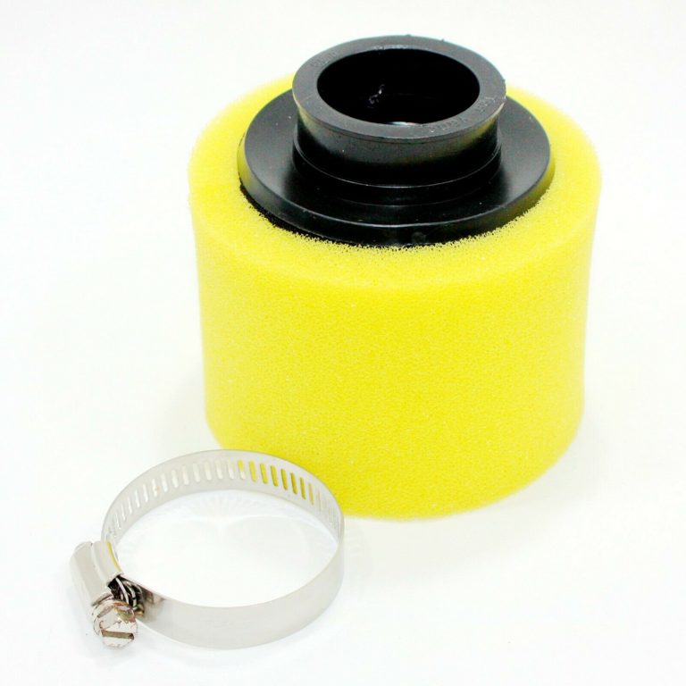 YELLOW 41mm 42mm Foam Air Filter Pod Cleaner 160cc PIT Quad Dirt Bike ...